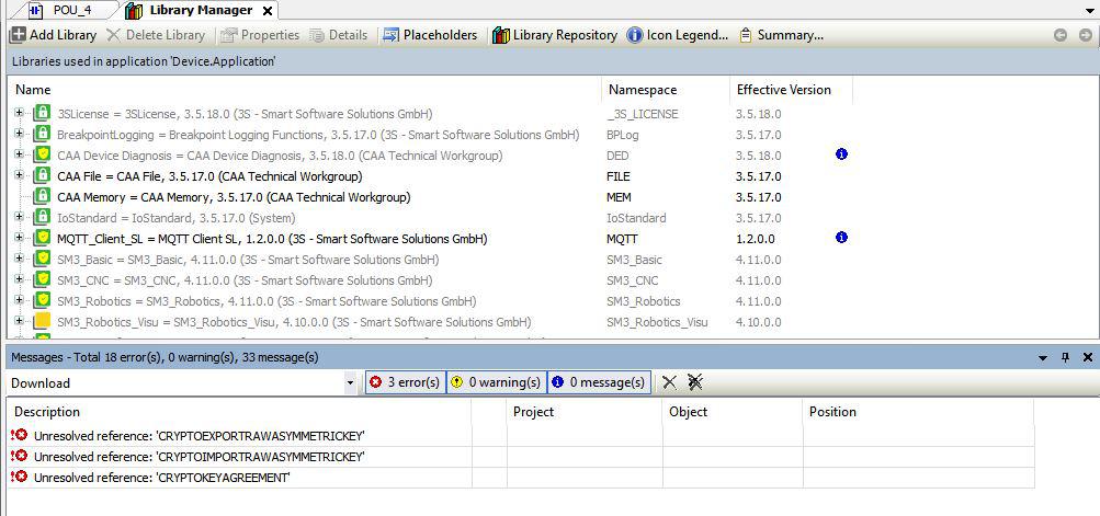 CODESYS Forge - CODESYS Forge / Talk / Engineering 🇬🇧: MQTT library error